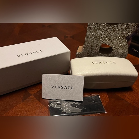 Versace | Accessories | Hardshell Glasses Case By Versace And Its ...